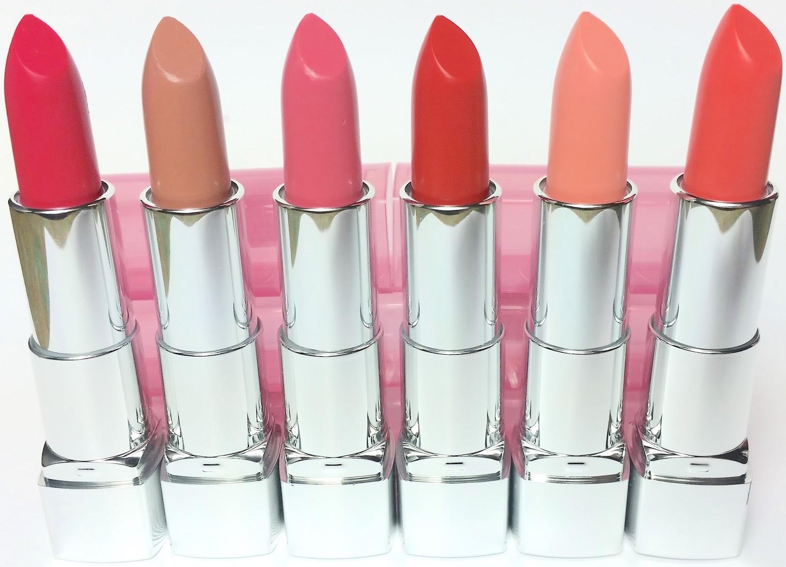 RIMMEL LONDON – MOISTURE RENEW SHEER & SHINE LIPSTICKS – Candyfairy Blog